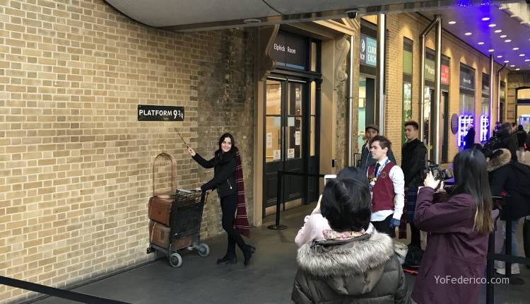 La tienda de Harry Potter en la estación King´s Cross de Londres 2 | Yo ...